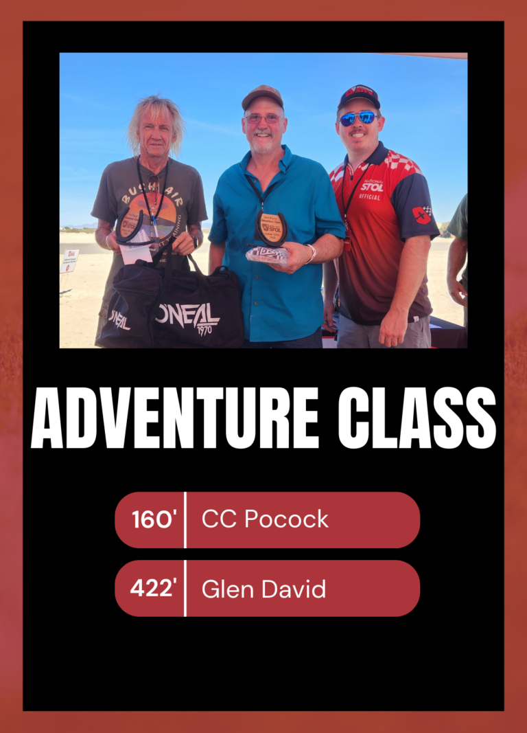 Sand, Sun, and STOL in the Desert | National Short Takeoff and Landing ...